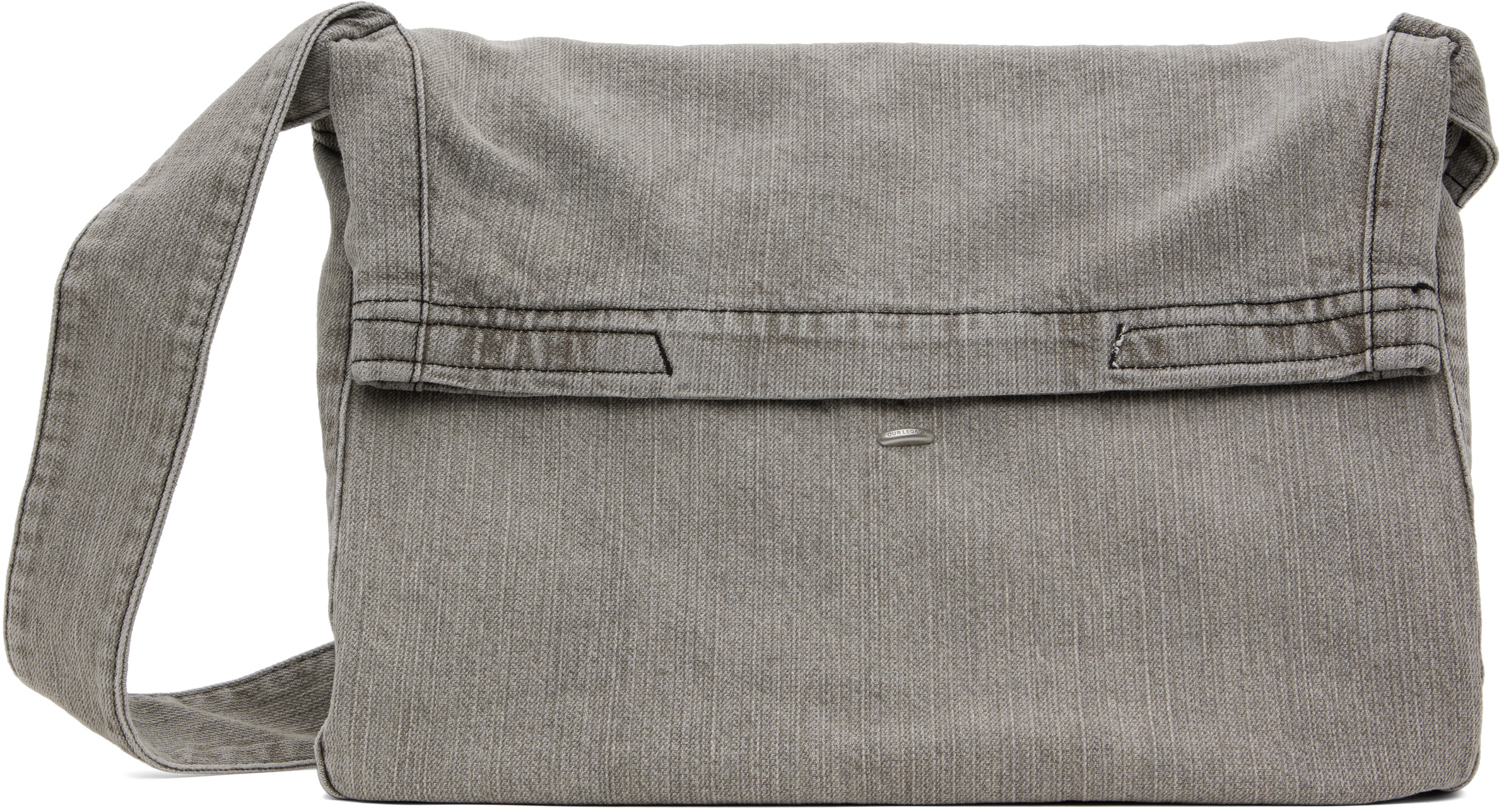バッグ Our Legacy SLING BAG Concrete Chain Our Legacy Sling Bag - Concrete Chain Twill | Garmentory